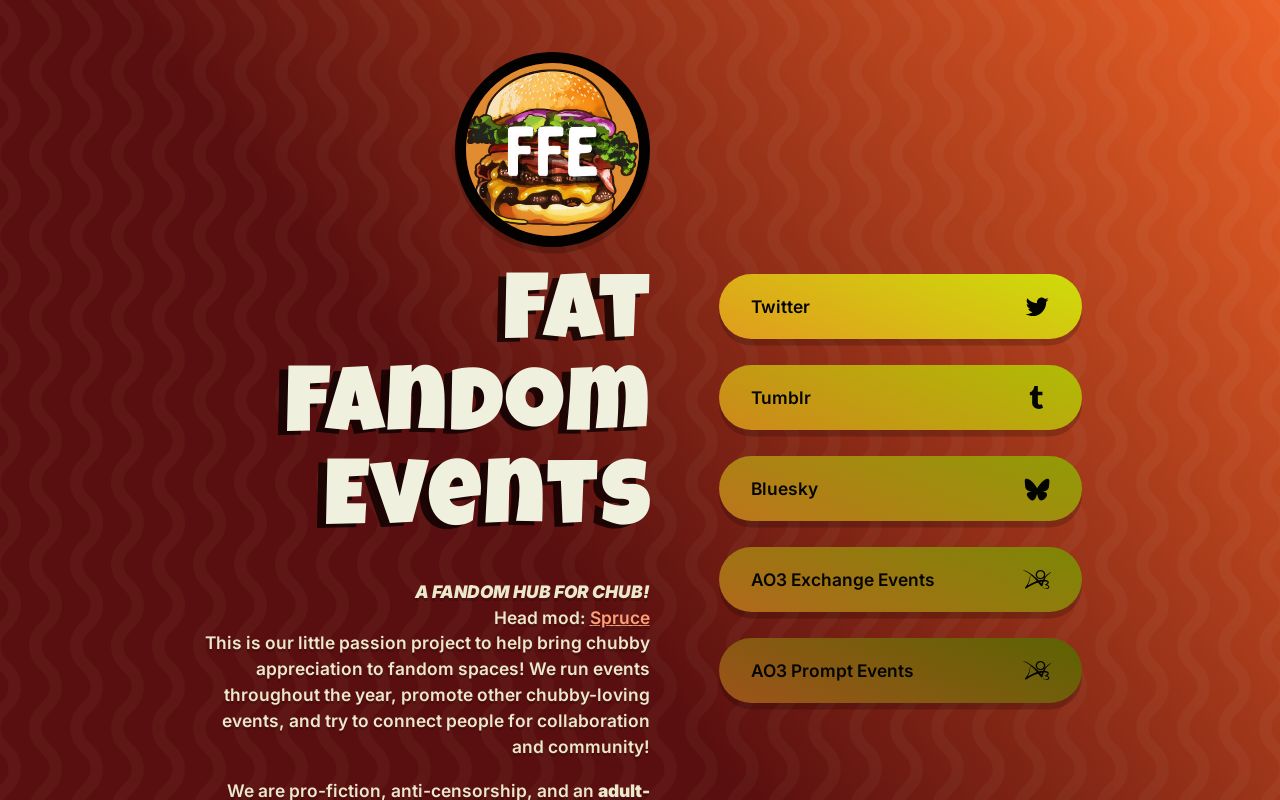 Fat Fandom Events